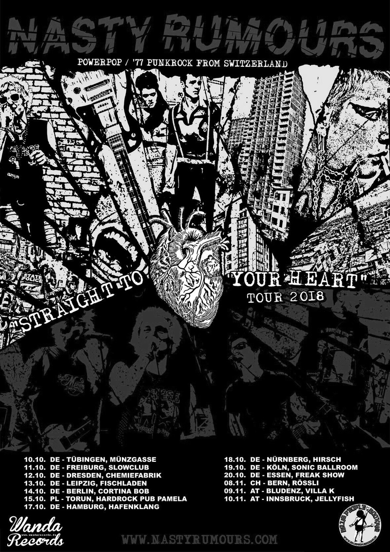 Nasty Rumours Record Release - Special Guests The Crazy Squeeze / 08.11.2018 / Rössli Bar ...