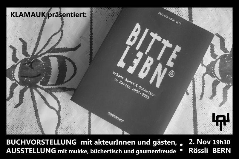 Bitte Lebn Buchvorstellung Fotovortrag 02 11 2022 Rössli Bar